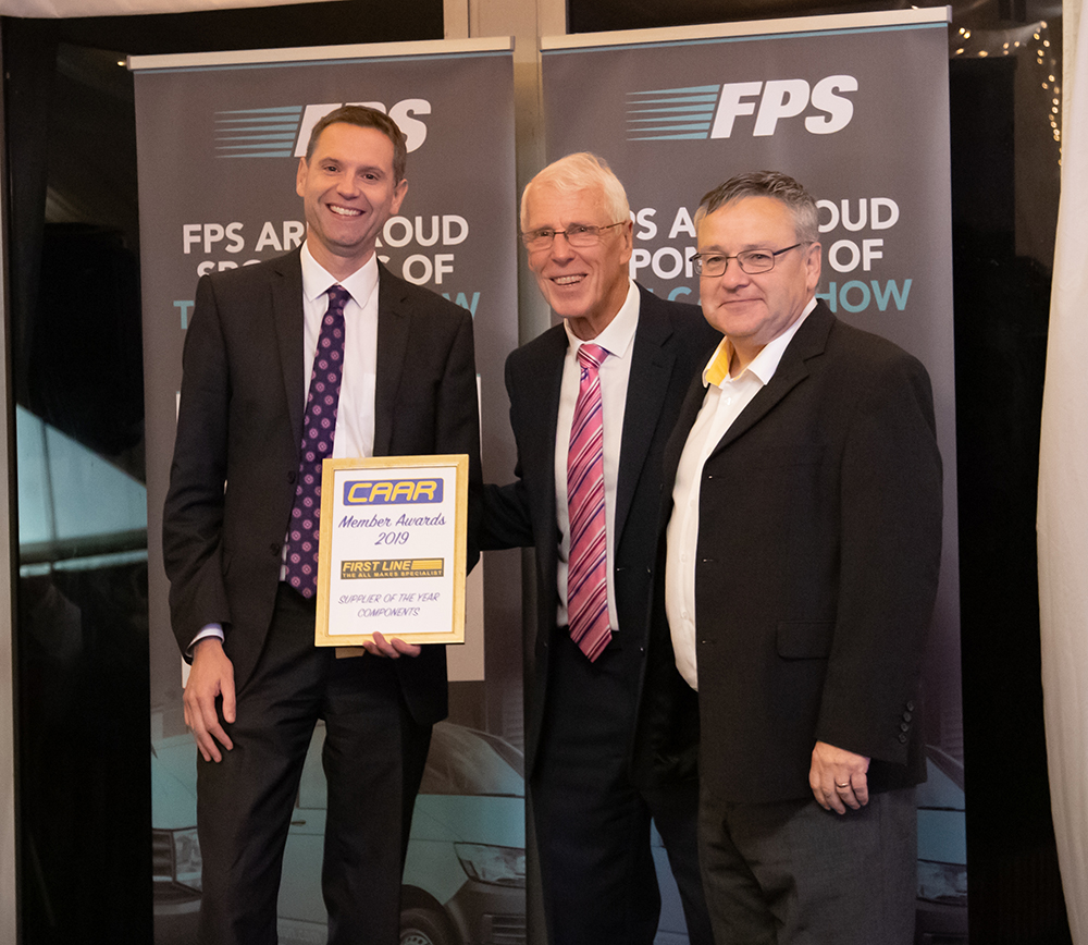 FIRST LINE LTD IS CAAR’S SUPPLIER OF THE YEAR